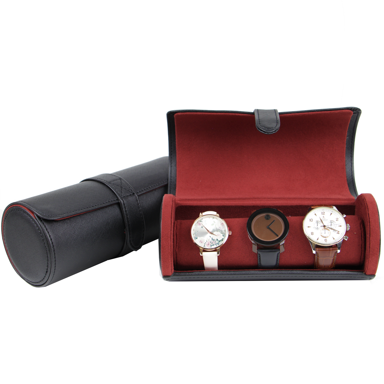 Decorebay Rich Man Roll Style Travel Watch Case and Organizer | myBitti
